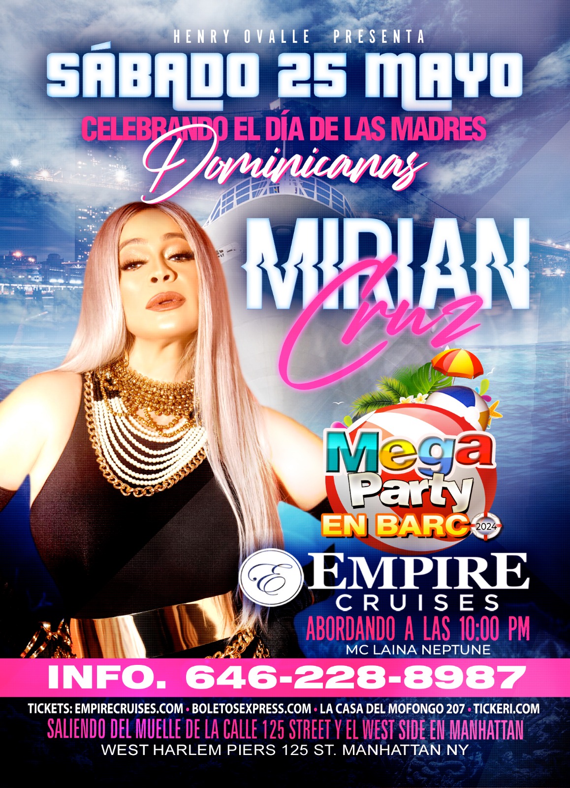 EVENTO CANCELADO - MIRIAM CRUZ CELEBRANDO EL DIA DE LAS MADRES ...