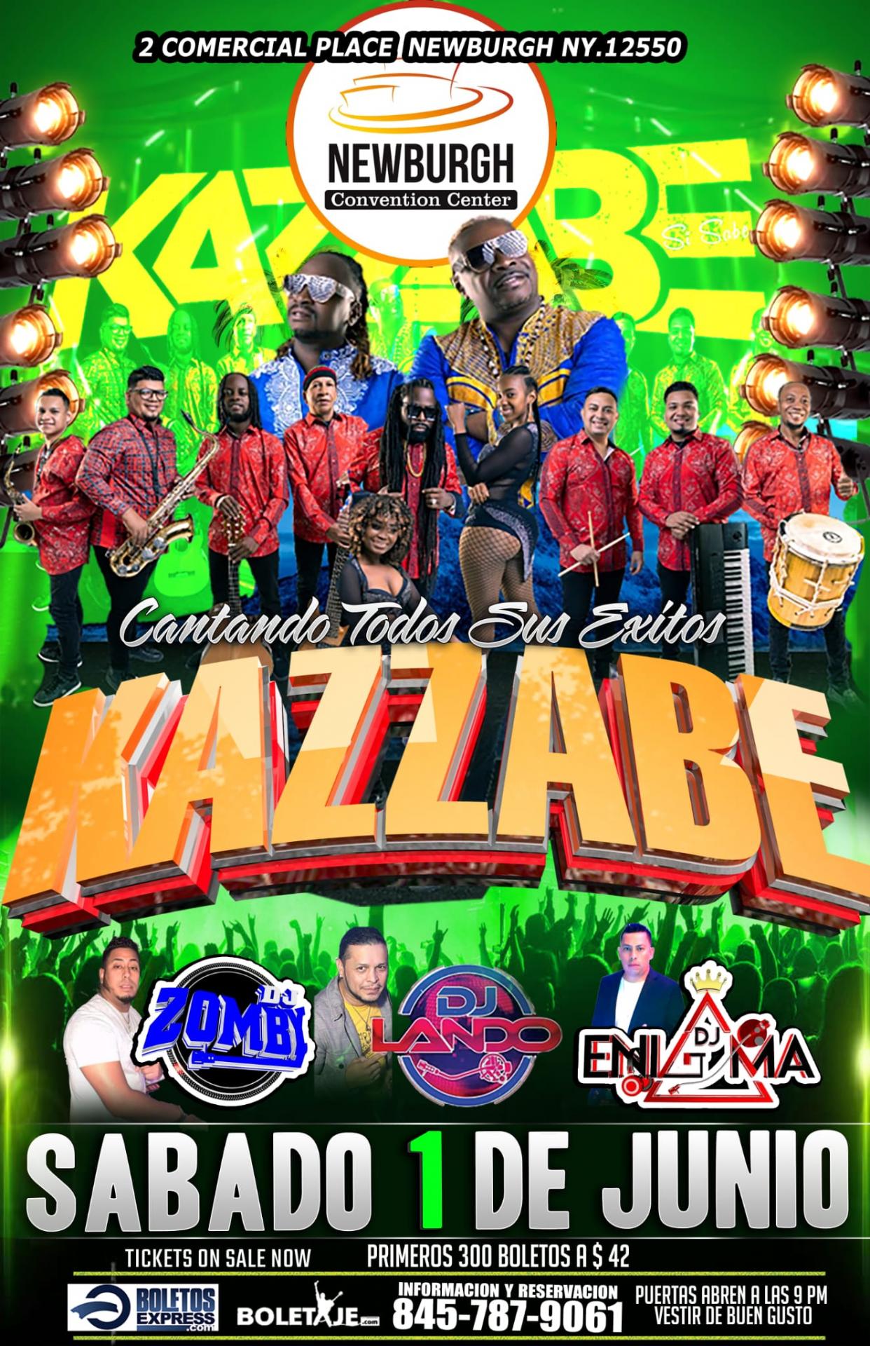 Kazzabe Tickets - BoletosExpress