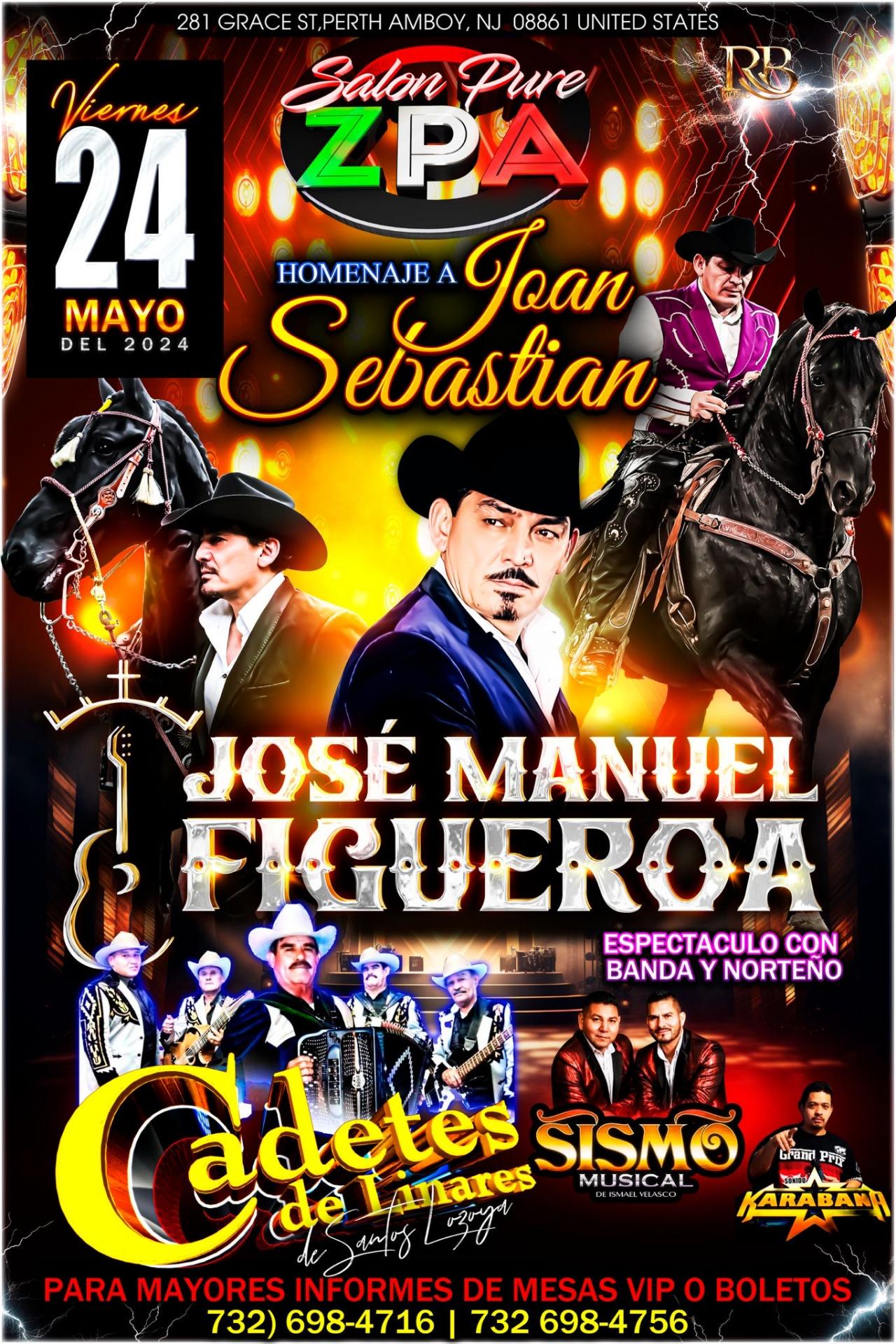 JOSE MANUEL FIGUEROA Tickets - BoletosExpress