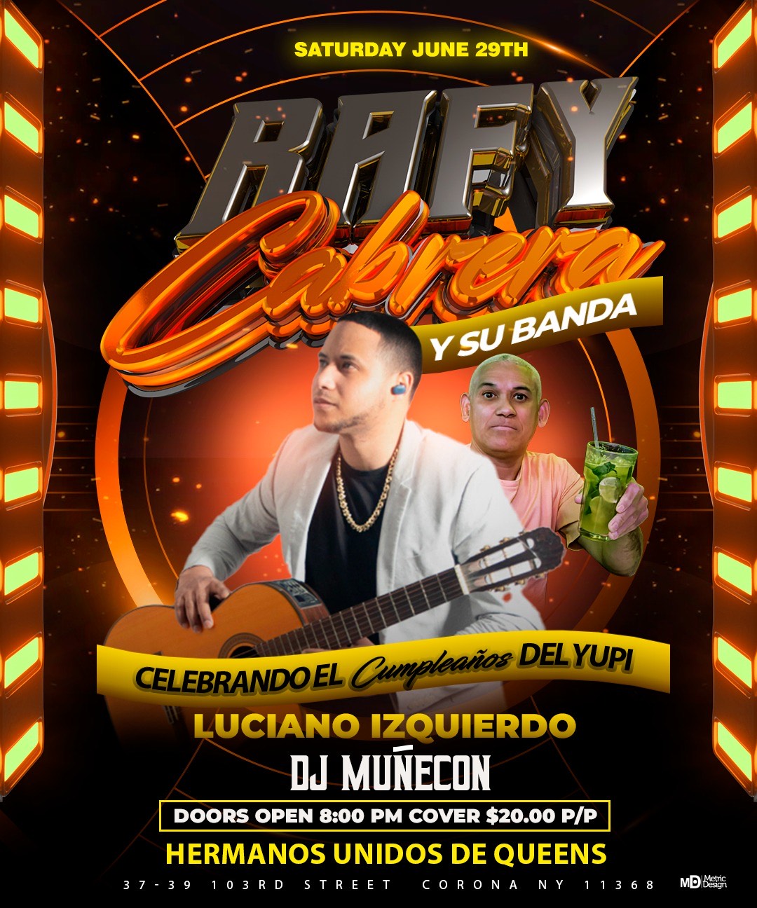 RAFY CABRERA Y SU BANDA Tickets - BoletosExpress