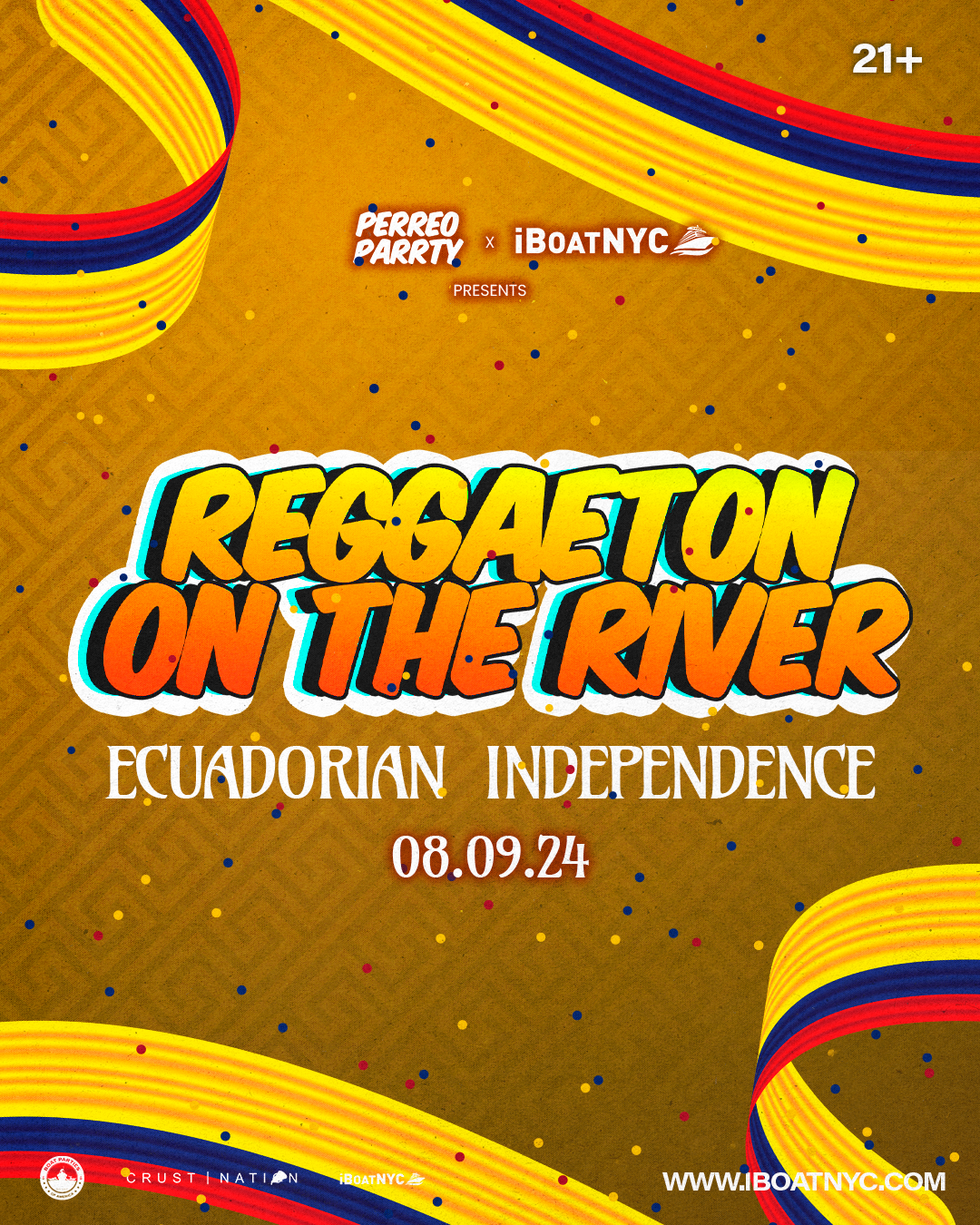 REGGAETON on the RIVER | ECUADOR Independence Day Yacht Party Cruise ...