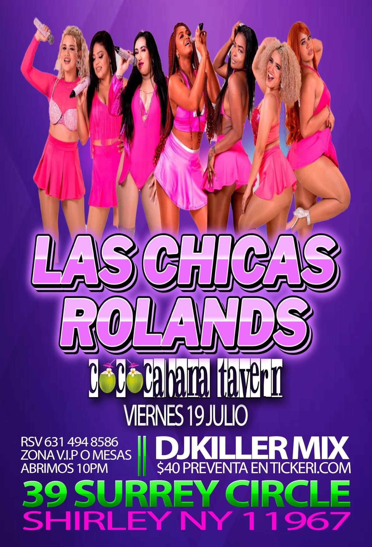 LAS CHICAS ROLAND Tickets - BoletosExpress