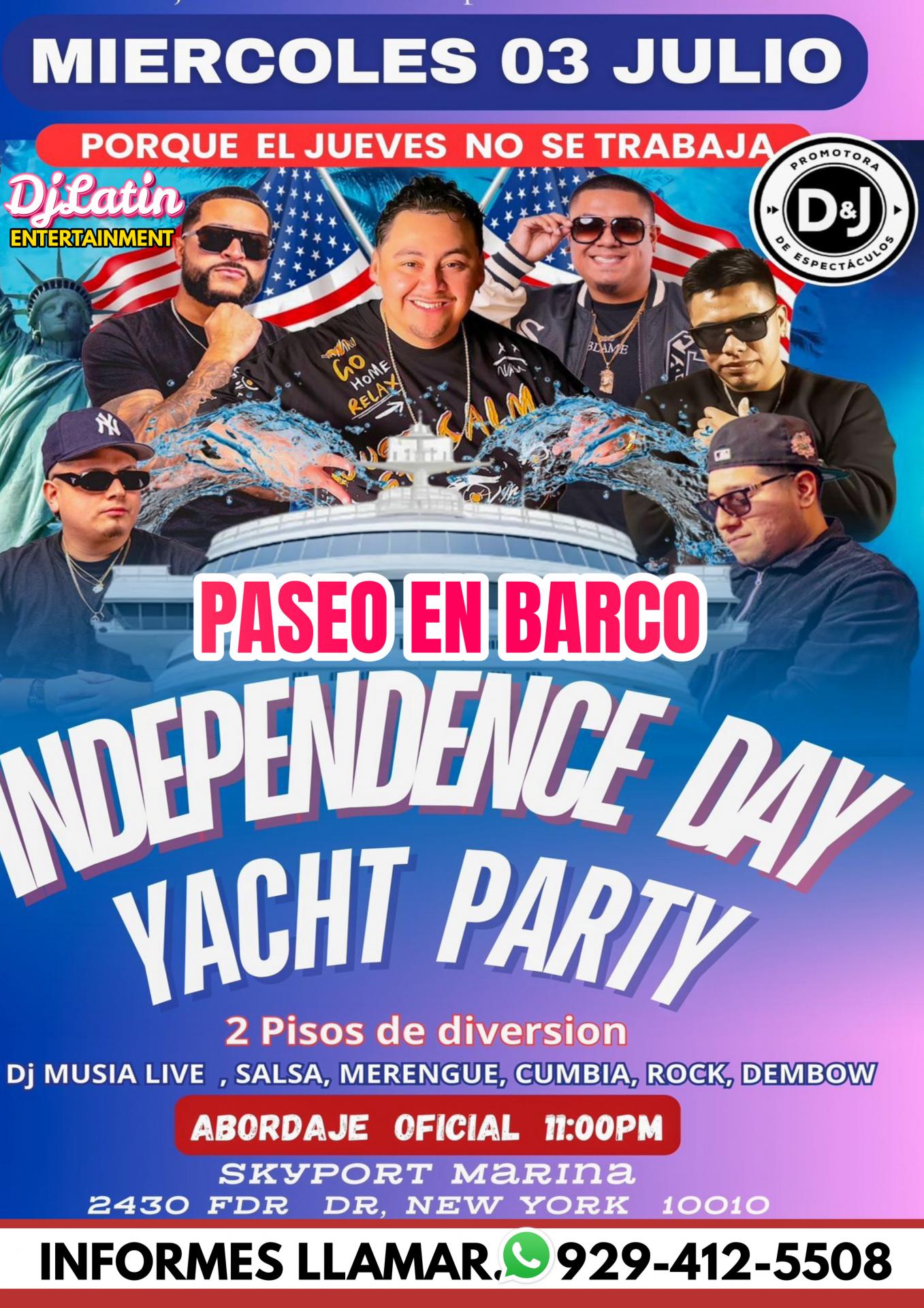 PASEO EN BARCO LATINO Tickets - BoletosExpress