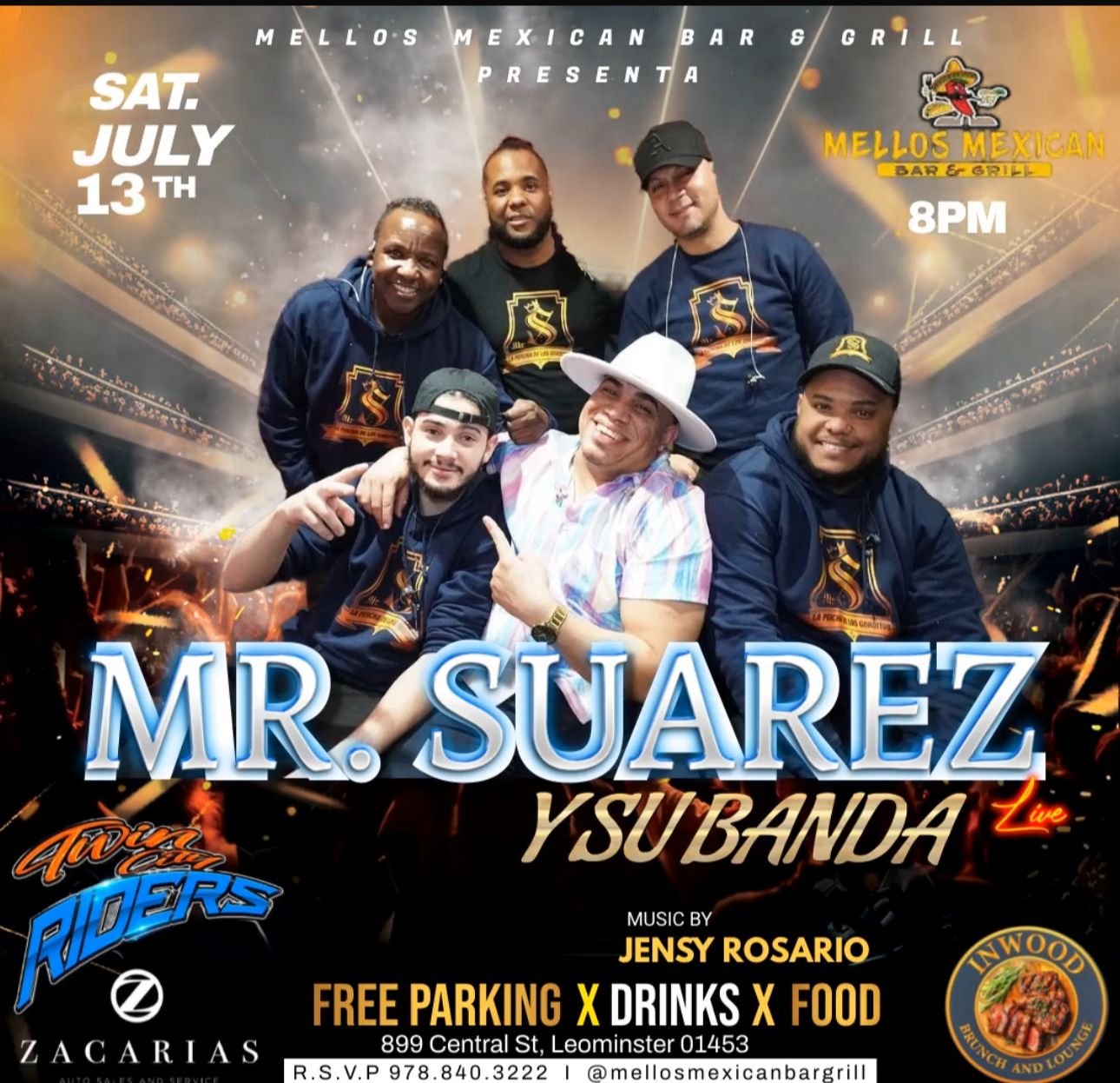 MR. SUAREZ Y SU BANDA Tickets - BoletosExpress