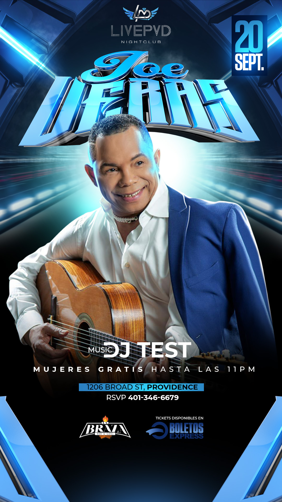 Joe veras Tickets - BoletosExpress