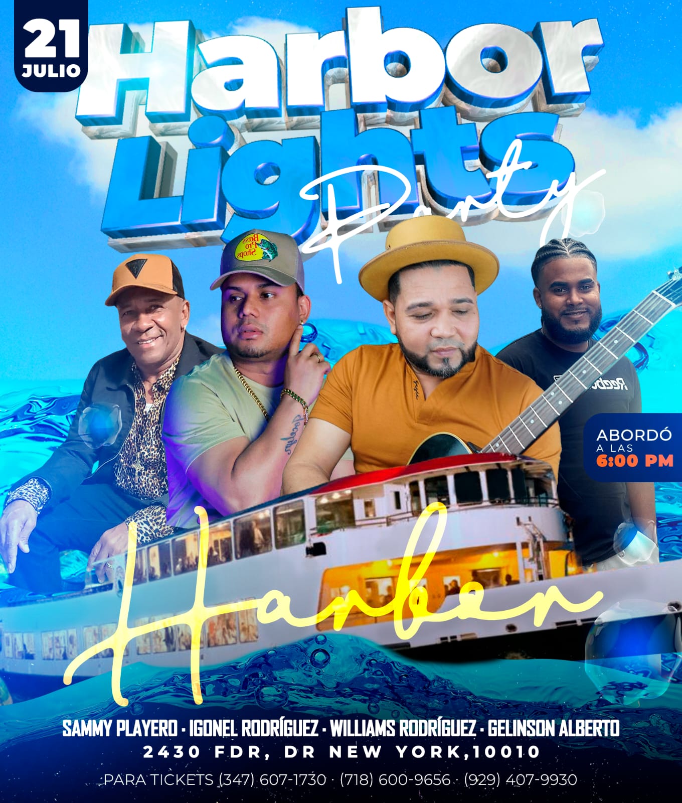 HARBOR LIGHTS PARTY Tickets - BoletosExpress