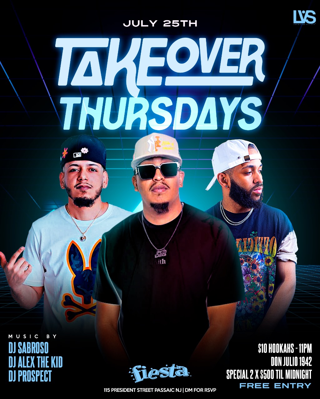 DJ SABROSO, DJ ALEX THE KID, DJ PROSPECT Tickets - BoletosExpress