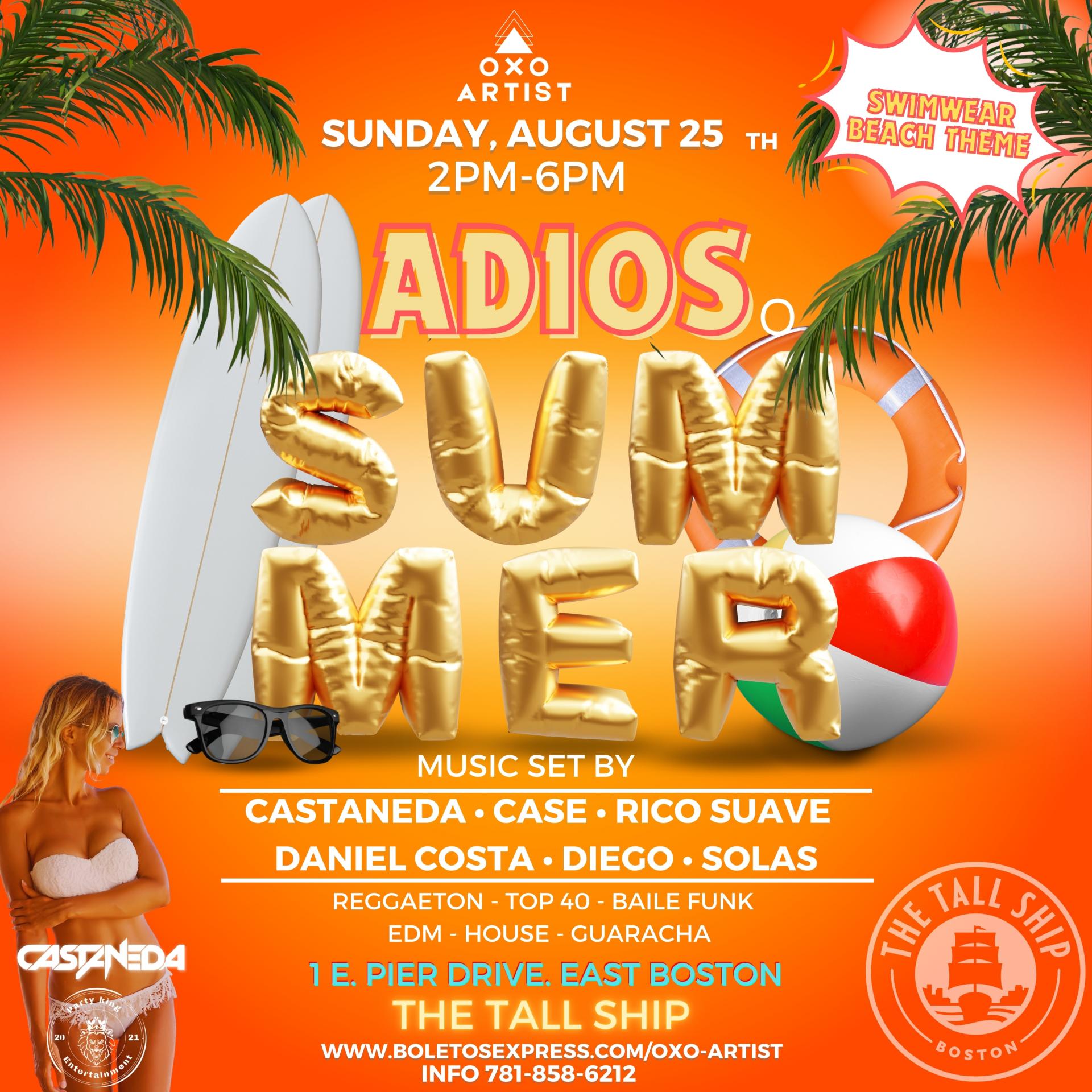 ¡ADIOS! SUMMER BEACH PARTY Tickets - BoletosExpress
