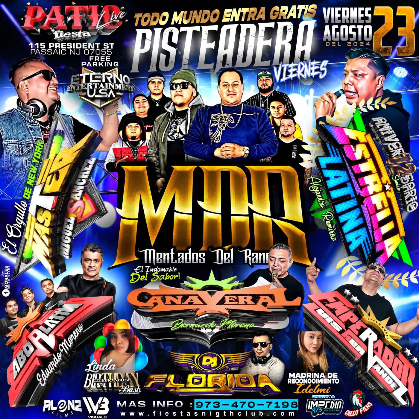 PISTEADERA-SONIDO ETERNO-MENTADOS DEL RANCHO-SONIDO MASTER-SONIDO CANAVERAL-SONIDO ESTRELLA ...