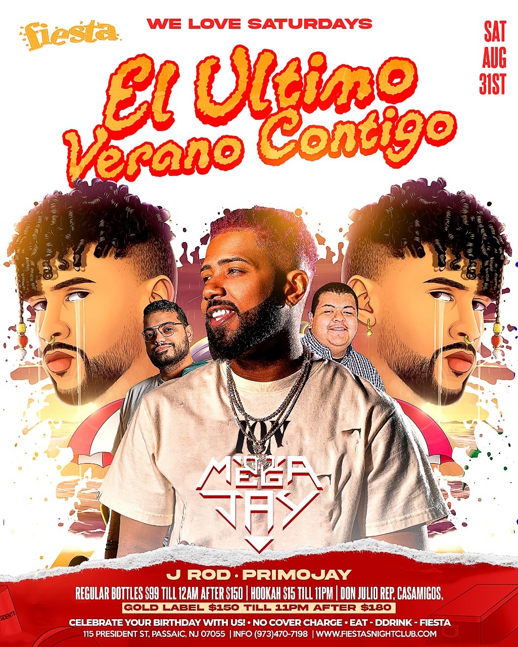 WE LOVE SATURDAYS, EL ULTIMO VERANO CONTIGO- MUSIC BY MEGA JAY-JROD ...