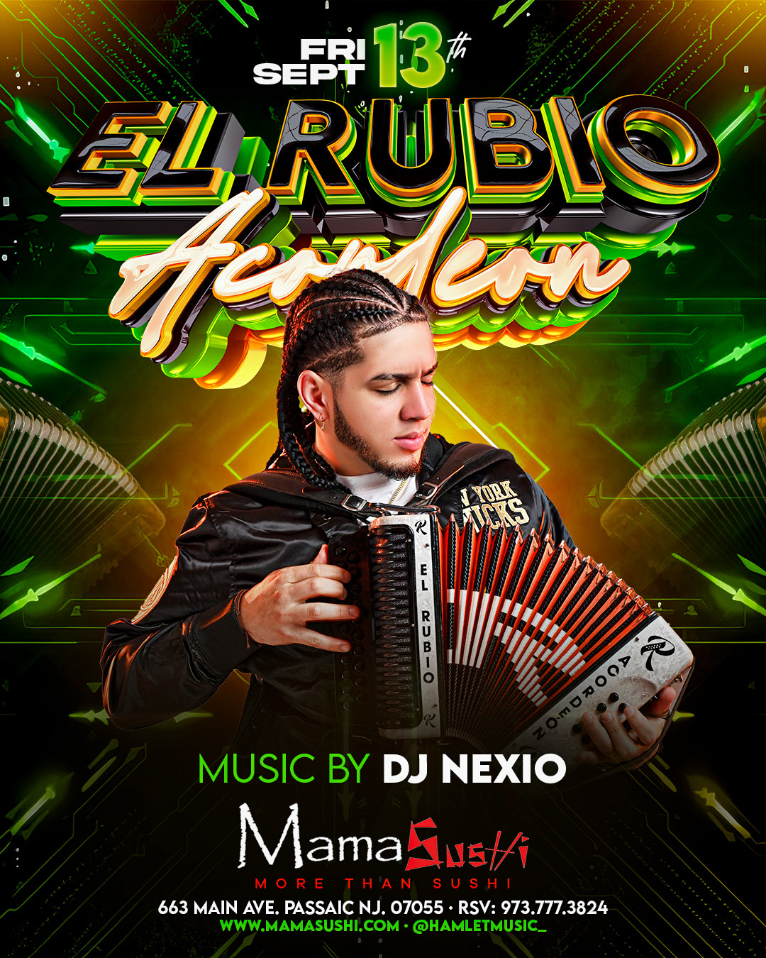 EL RUBIO ACORDEÓN Tickets - BoletosExpress