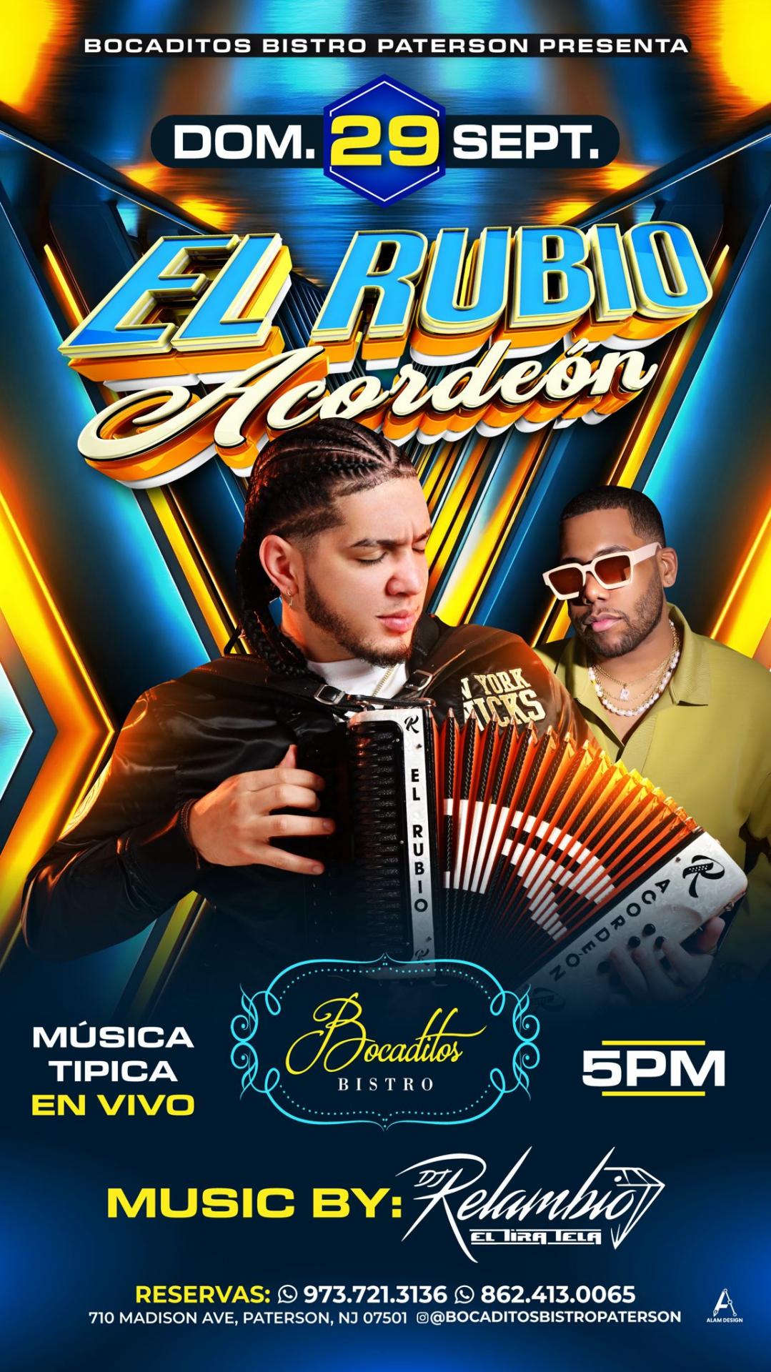 EL RUBIO ACORDEON Tickets - BoletosExpress