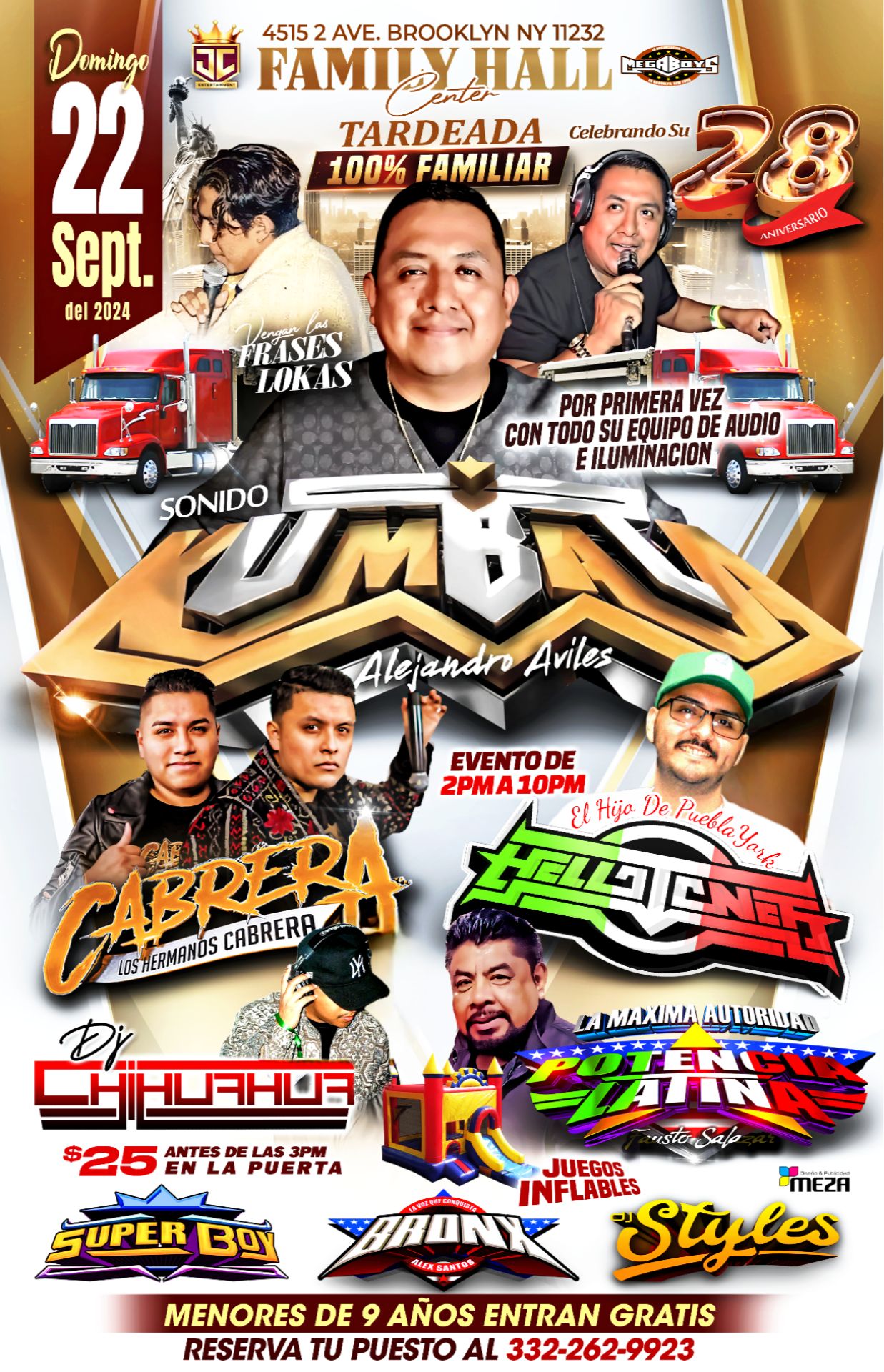 28 ANIVERSARIO SONIDO KUMBALA CON TODO SU EQUIPO DE AUDIO E Tickets ...