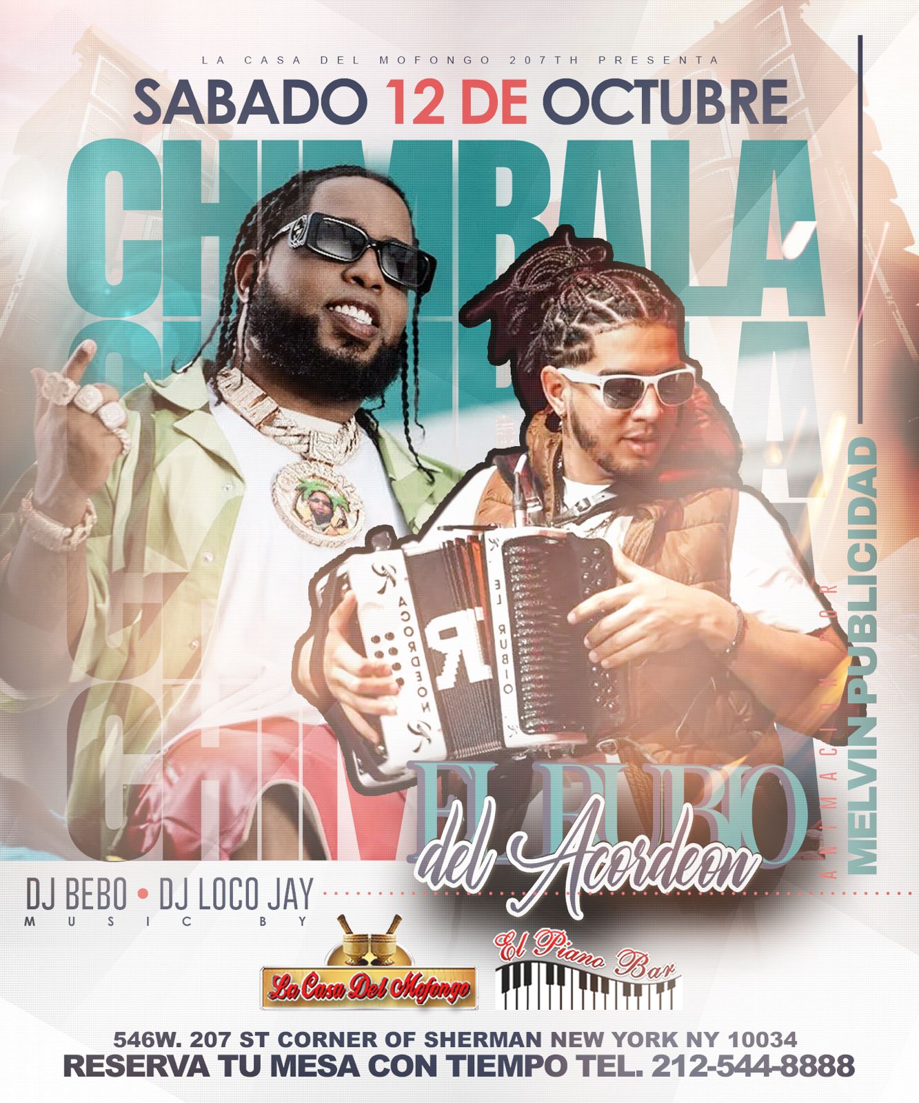 CHIMBALA & EL RUBIO DEL ACORDEÓN Tickets - BoletosExpress