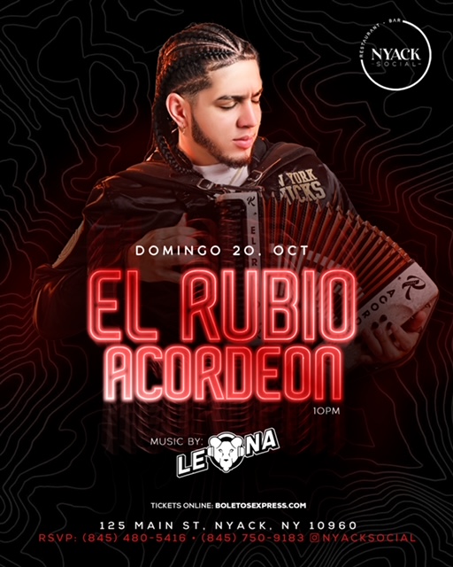 EL RUBIO ACORDEÓN Tickets - BoletosExpress