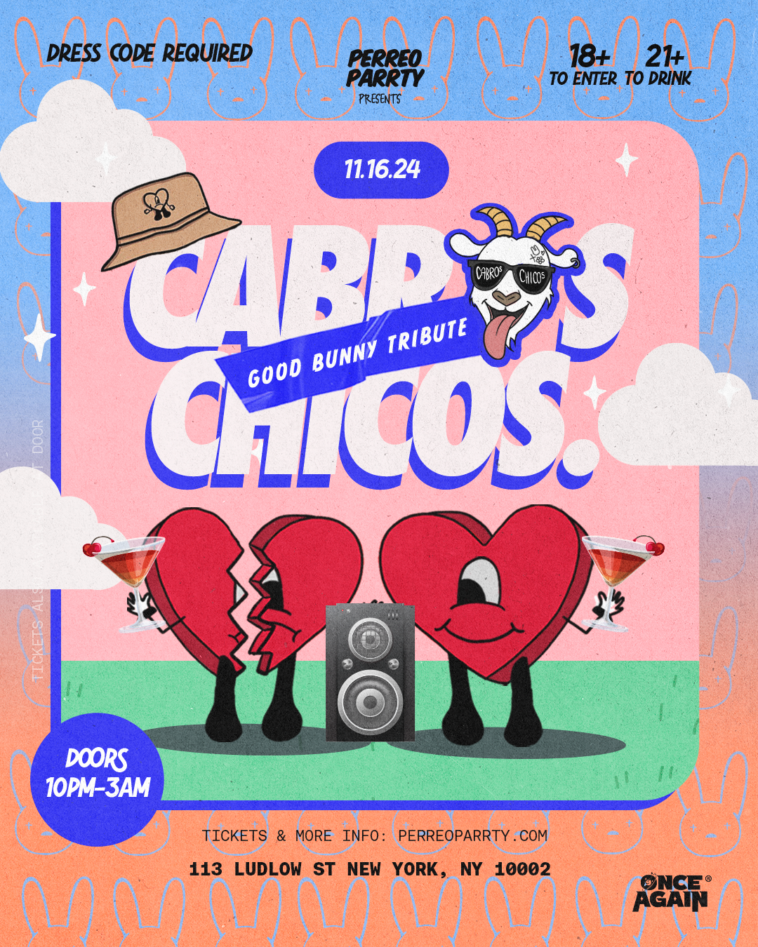 Cabros Chicos - The Good Bunny Tribute Party - 18+ Latin & Reggaeton ...