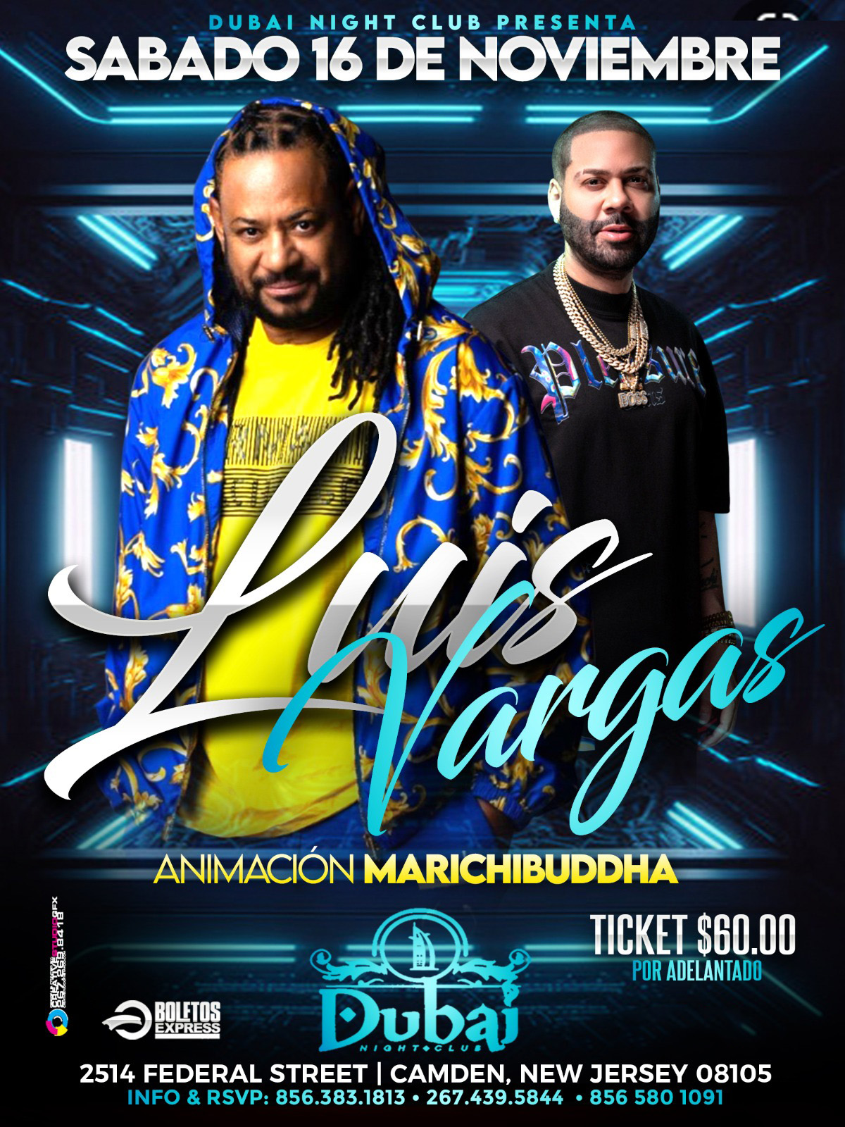 LUIS VARGAS Tickets - BoletosExpress