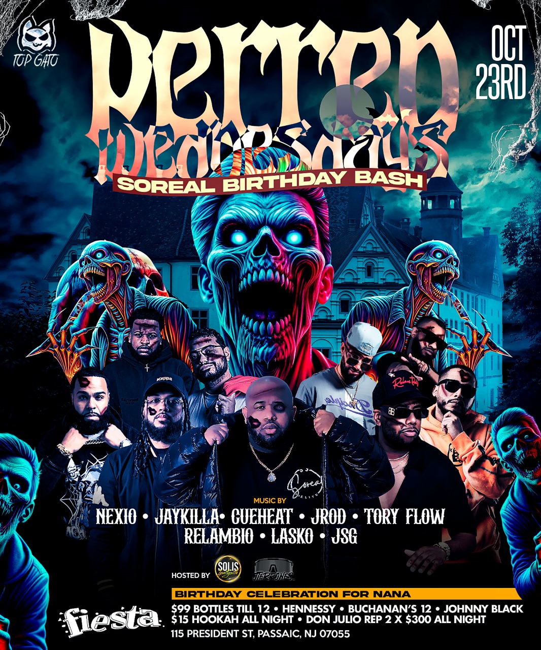 DJ NEXIO, JAYKILLA, CUEHEAT, JROD, TORY FLOW, RELAMBIO, LASKO, JSG ...