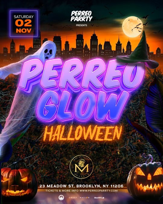 PERREO GLOW HALLOWEEN - Brooklyn Warehouse Tickets - BoletosExpress