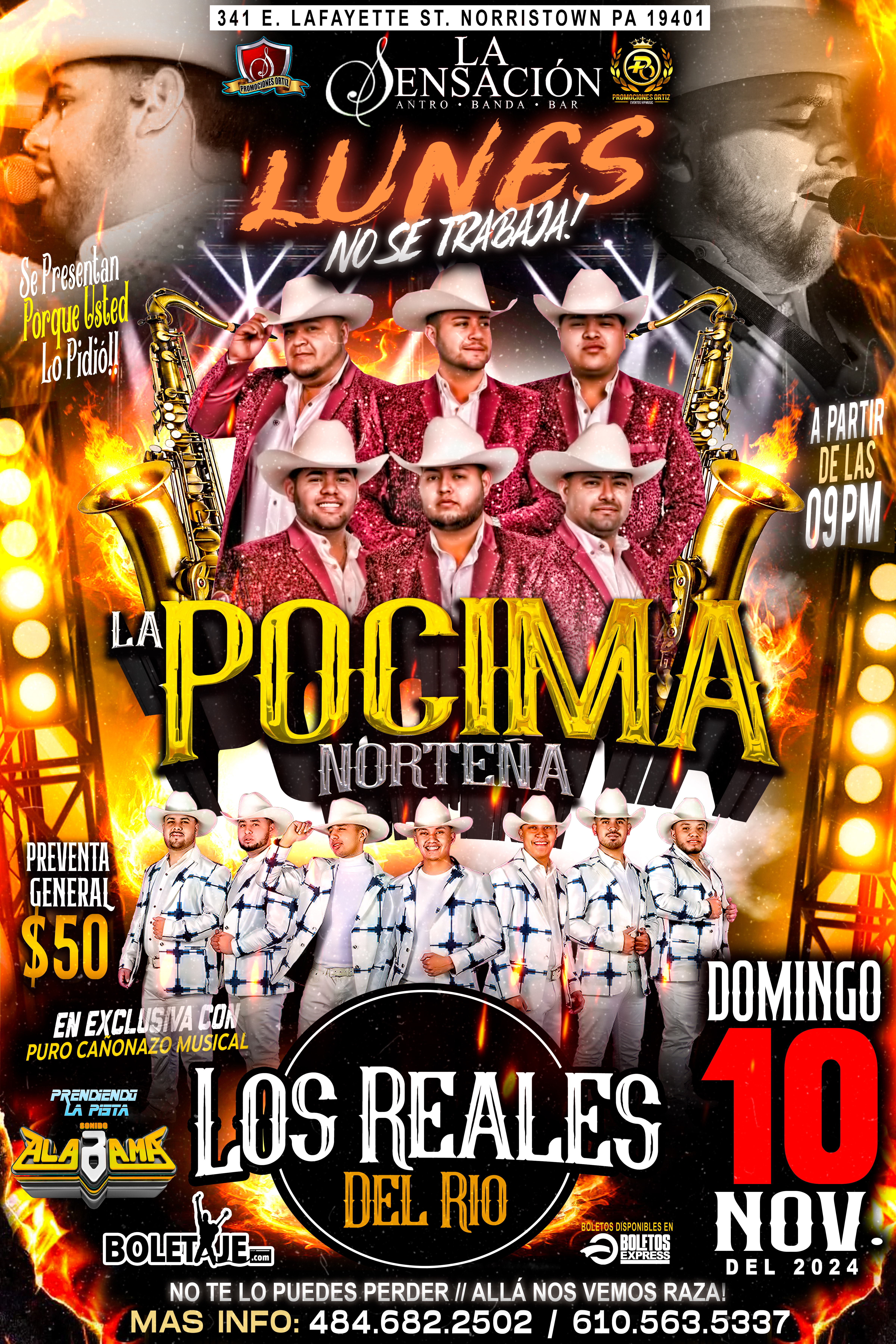 LA POCIMA NORTEÑA & LOS REALES DEL RIO Tickets - BoletosExpress