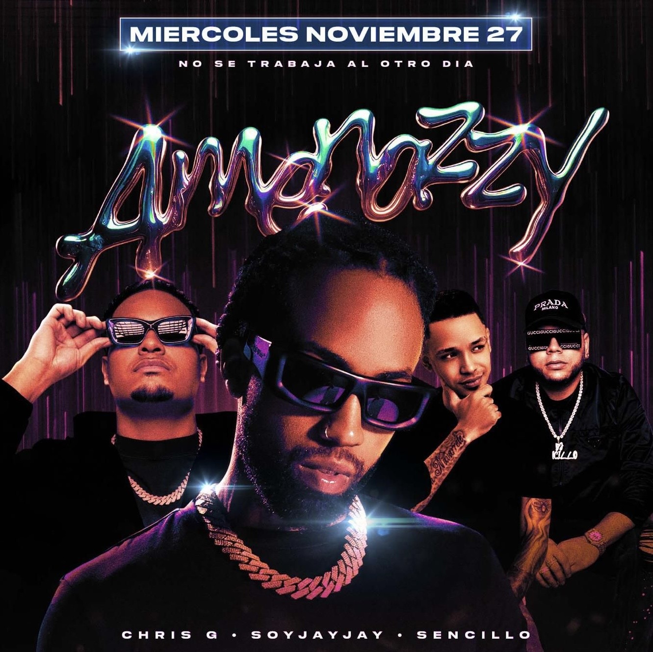 Amenazzy- Chris G - Soy Jay jay- Sencillo Tickets - BoletosExpress