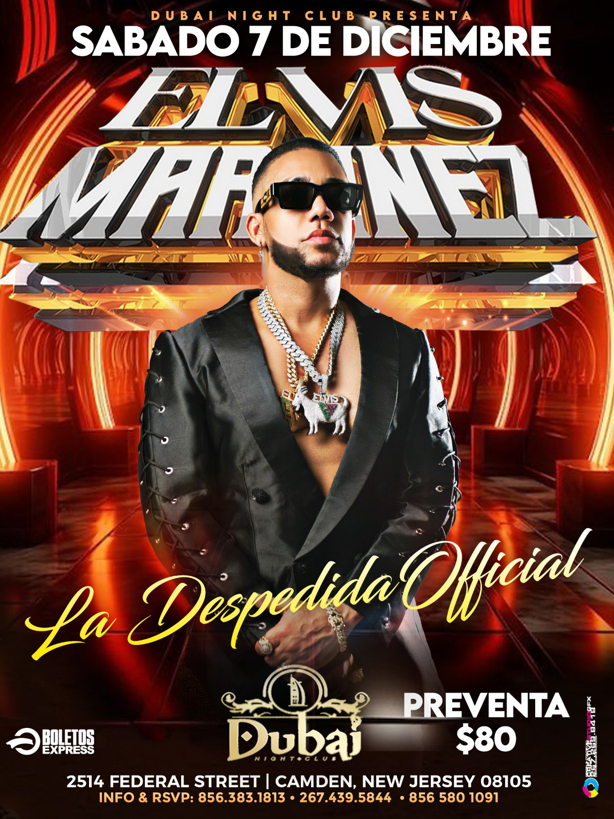ELVIS MARTINEZ Tickets - BoletosExpress