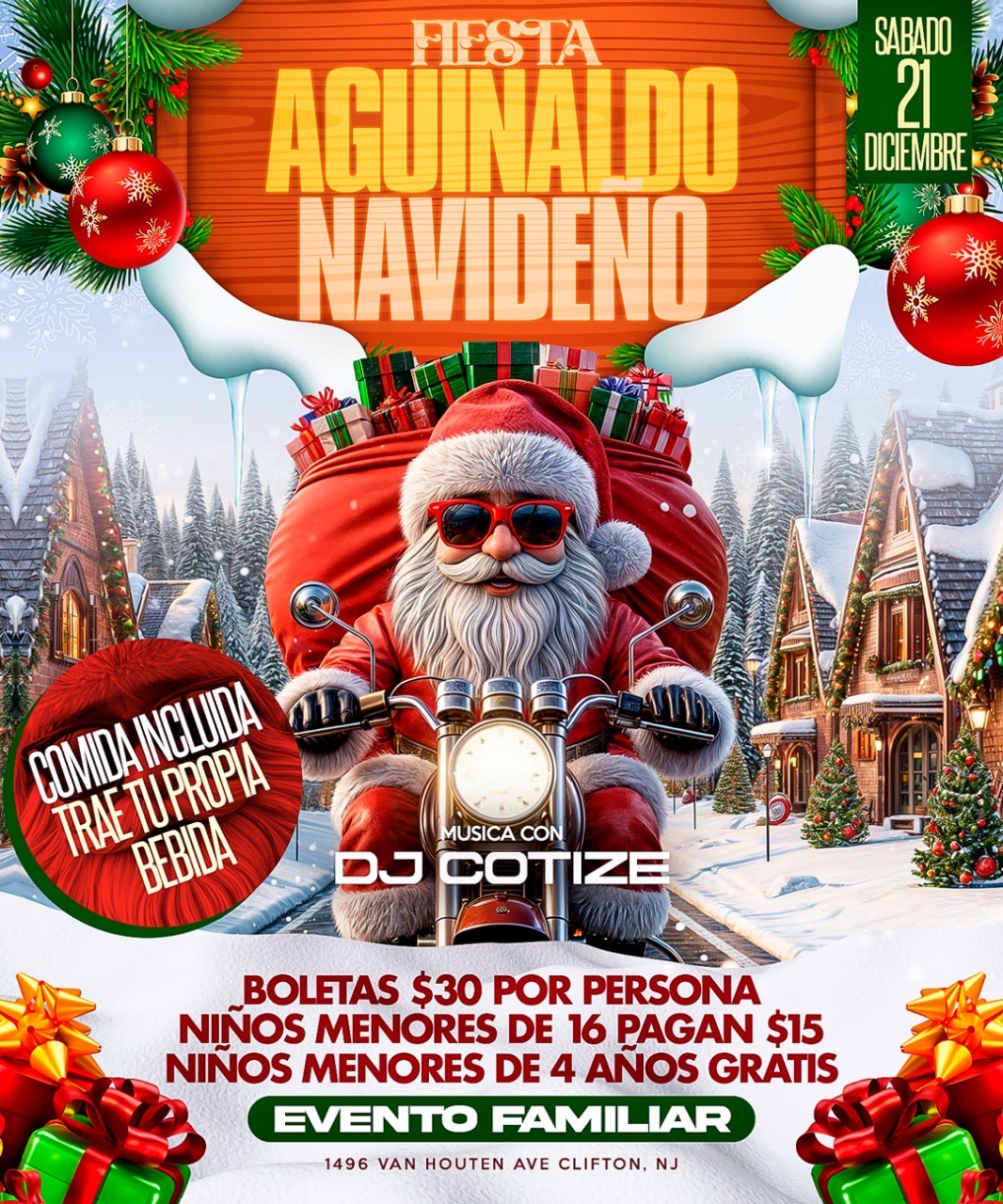 FIESTA AGUINALDO NAVIDENO Tickets - BoletosExpress