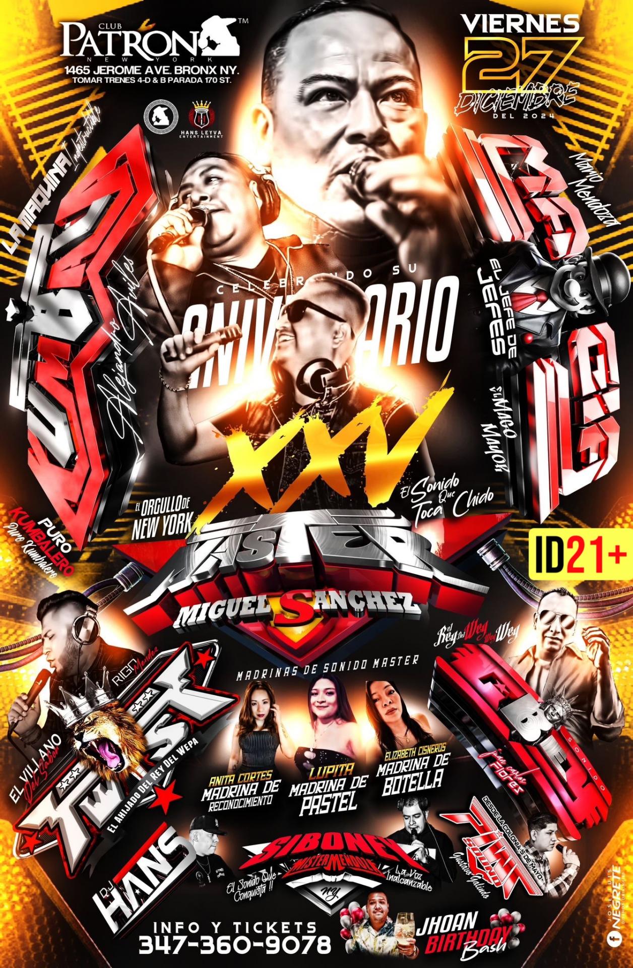 SONIDO MASTER MIGUEL SANCHEZ Tickets - BoletosExpress