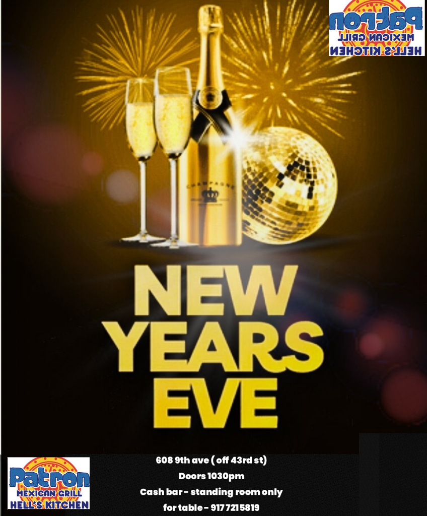 New year's eve Patron nyc Tickets - BoletosExpress