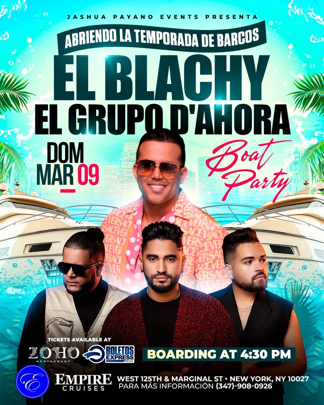 EL BLACHY & EL GRUPO D’AHORA Tickets - BoletosExpress