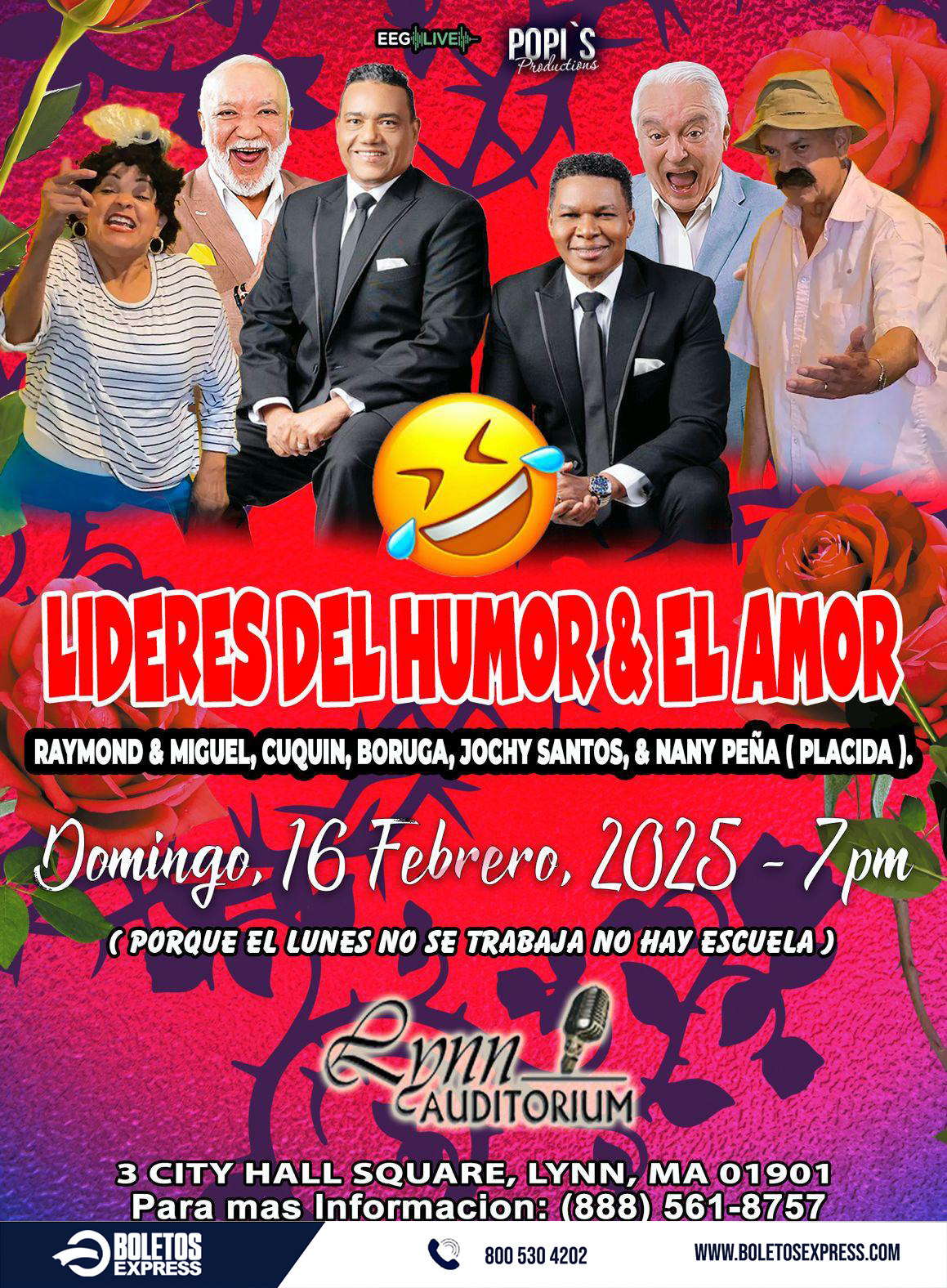 Los Lideres del Humor Tickets - BoletosExpress