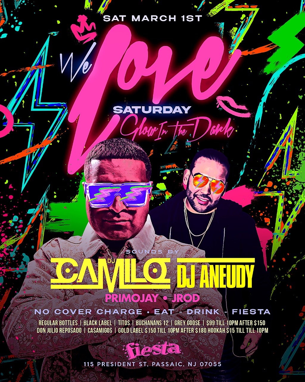 DJ CAMILO, DJ ANEUDY, PRIMOJAY, JROD Tickets - BoletosExpress